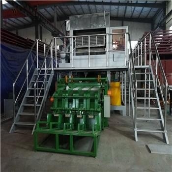 Customized Paper Pulp Forming Machine , Biodegradable Flower Pot Making ...