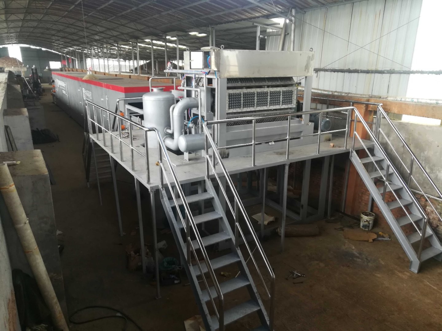 Reusable Pulp Egg Tray Machine