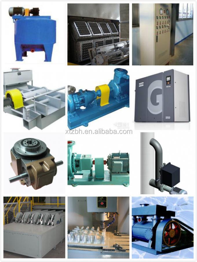 Vacuum Suction Semi Automatic Egg Tray Machine , CE Certified Egg ...