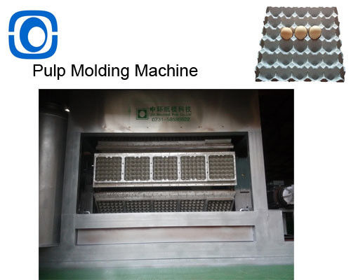CE Certified Egg Carton Making Machine 6 Cells Tray Moulding