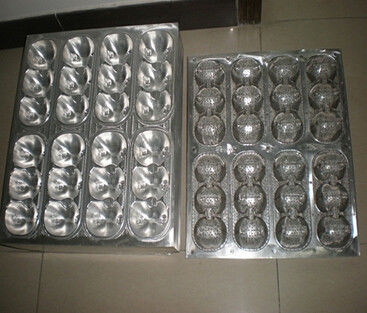 Fruit Tray Use Cardboard Pulp Moulding , Precision Custom Injection Molding